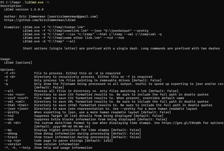 Analysing LNK Files: A Comprehensive Approach – Art Of Cyber