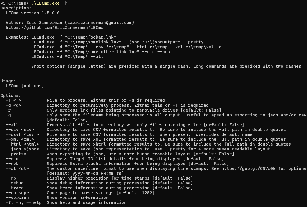 Analysing LNK Files: A Comprehensive Approach – Art Of Cyber